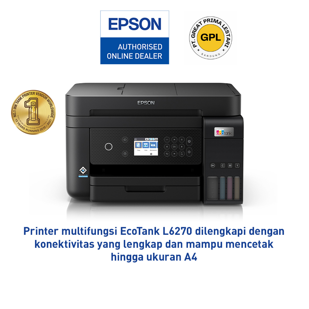 Jual Printer Epson L6270 L 6270 Print Scan Copy Wi-Fi Duplex ADF ...