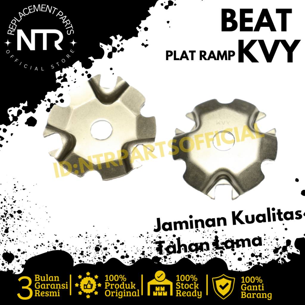 Jual plat ramp plat rumah roller Beat Karbu Spacy Karbu KVY | Shopee ...