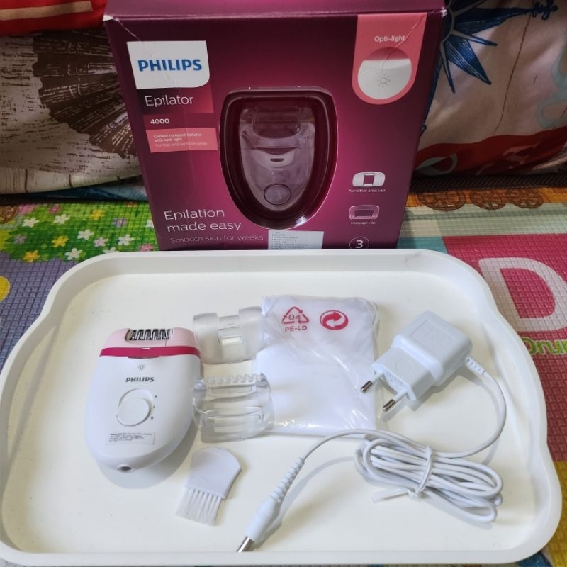 Jual Philips Epilator BRE255 / pencabut bulu like new | Shopee Indonesia