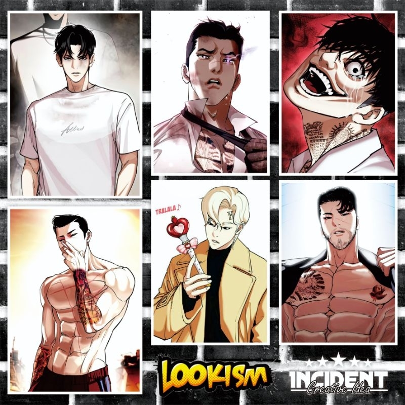Jual Poster LOOKISM - Manhwa Lookism Karakter | Shopee Indonesia