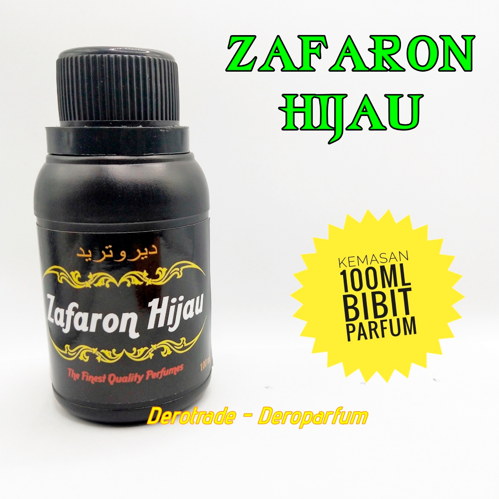 Jual PARFUM ZAFARON HIJAU ATAU JAFARON AQUA KEMASAN 100ML BIBIT MINYAK ...