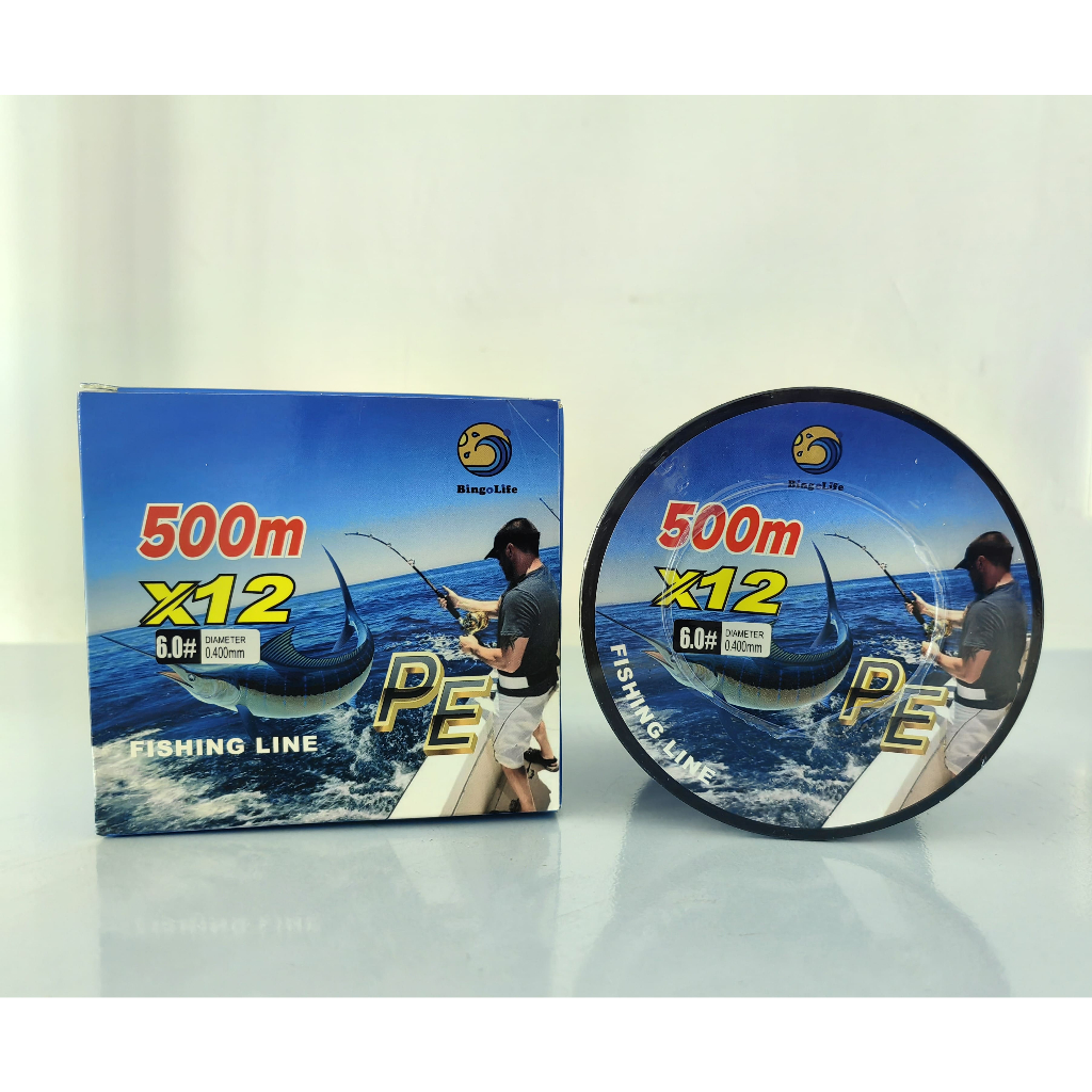 Jual Senar Pancing Kepang Jepang 500m Pancing Laut Kuat Sepuluh Meter ...