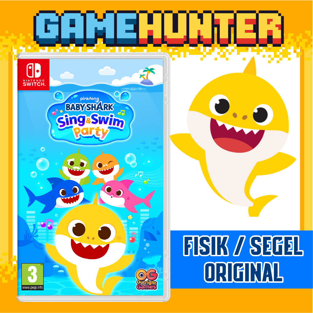 Jual Nintendo Switch Baby Shark Sing & Swim Party | Shopee Indonesia