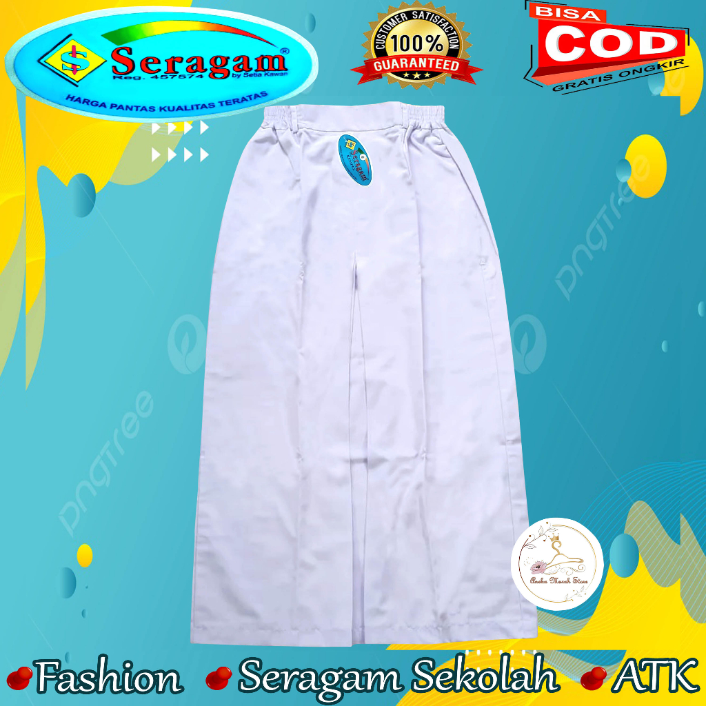 Jual Rok Span Panjang Putih Merek Seragam Dan Bullofa | Shopee Indonesia