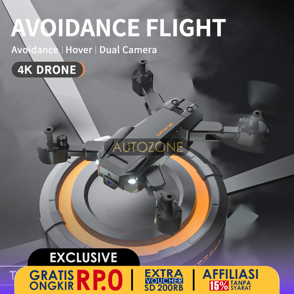 Jual CONUSEA Drone Quadcopter Camera 4K 360 Rotation Avoidance System ...