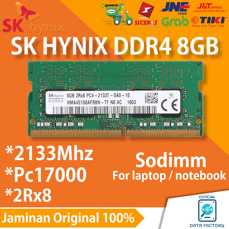 Jual RAM LAPTOP SK HYNIX DDR4 8GB 2133Mhz PC17000 SODIMM NB NOTEBOOK ...