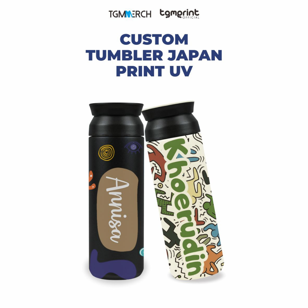 Jual TGM MERCH - Cetak Custom Tumbler Travel Japan termos Suhu | botol ...