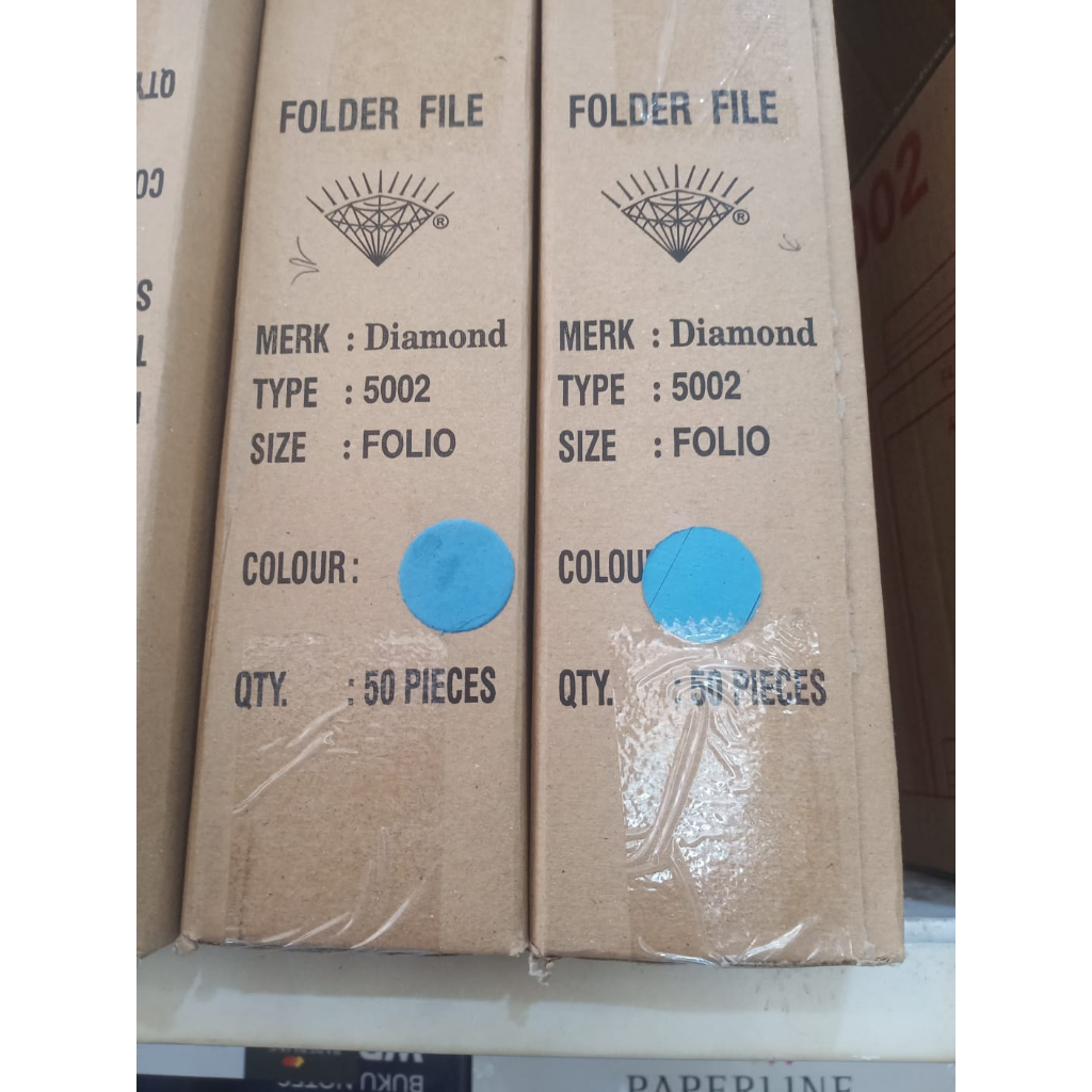 Jual MAP KERTAS 5002 DIAMOND FOLIO BIRU 1 DUS | Shopee Indonesia
