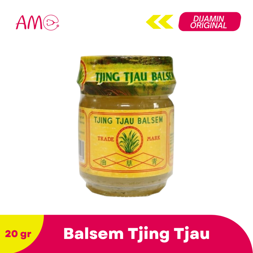Jual Balsem Tjing Tjau 20 gr / obat gorok pereda sakit kepala, mual ...