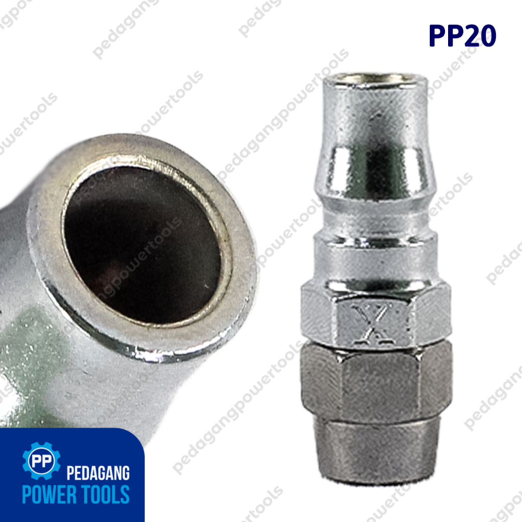 Jual XENON PP20 KOPLER ANGIN SAMBUNGAN SELANG RECOIL KOMPRESOR PLUG ...