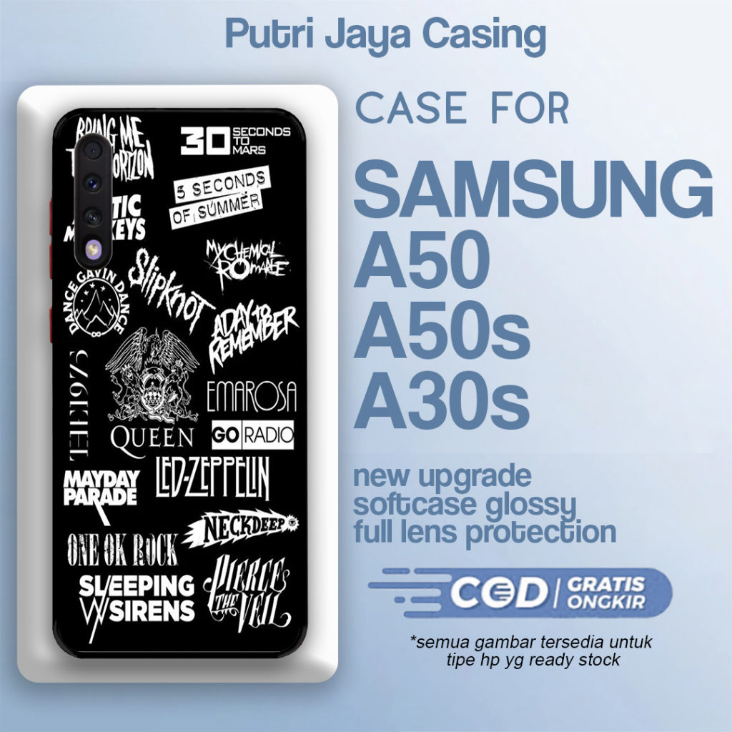 Jual Case Samsung A50 A50S A30S Terbaru Band 3 Hardcase Softcase Glossy ...