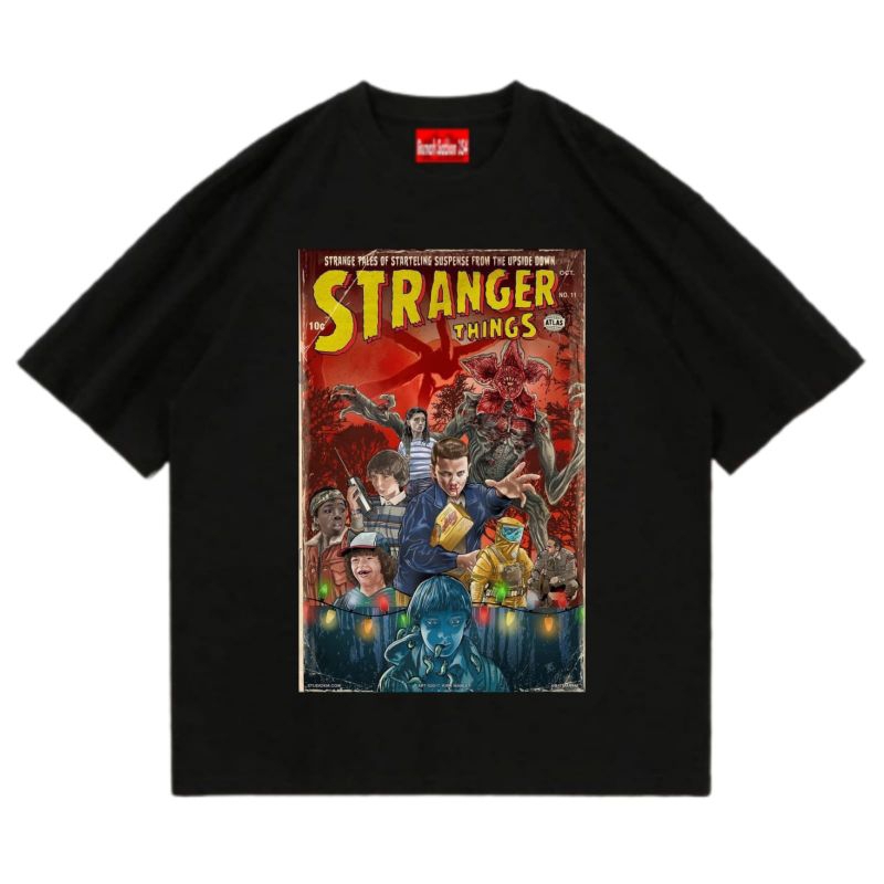 Jual Kaos "STRANGER THINGS" T-Shirt MOVIE FILM STRANGER THINGS / baju ...