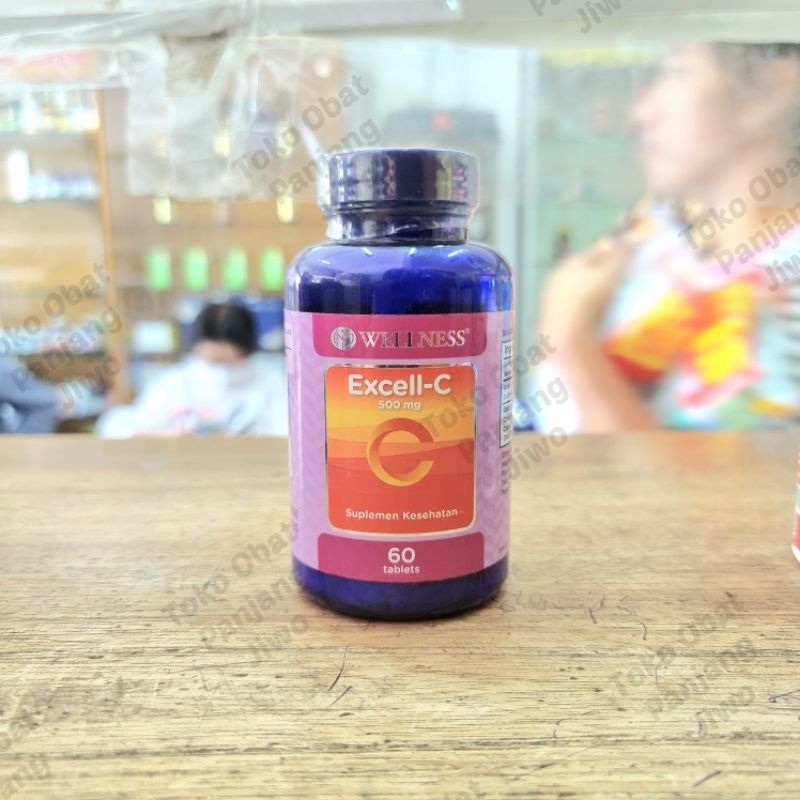 Jual Wellness Excell C 500mg 60 tablet Vitamin - Daya Tahan Tubuh Vit C ...