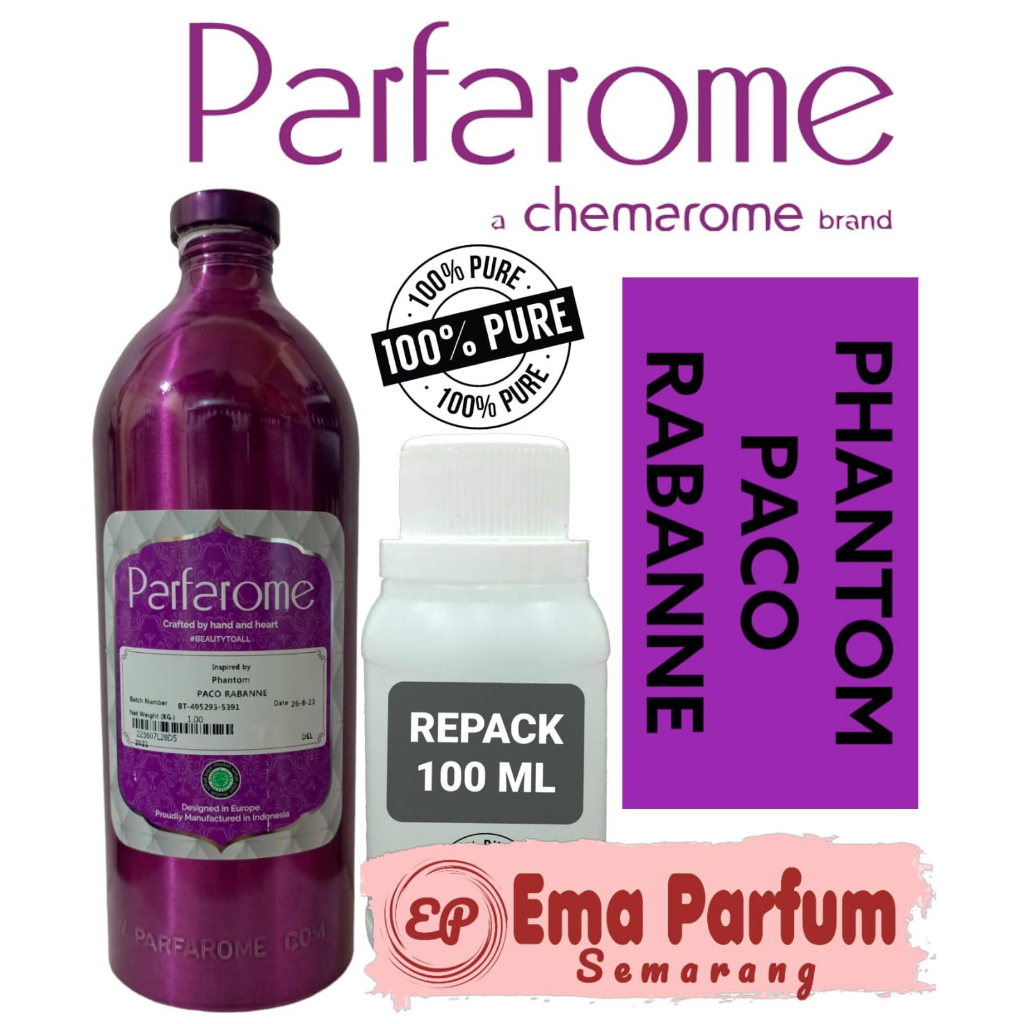 Jual (100 GR) PHANTOM PACO RABANE BY PARFAROME KEMASAN REPACK 100 GRAM ...