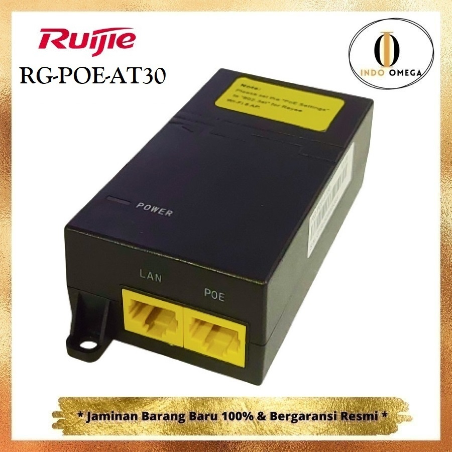Jual Ruijie RG-POE-AT30 1-Port 52V 31.2W Power Over Ethernet Adapter POE AT30 | Shopee Indonesia