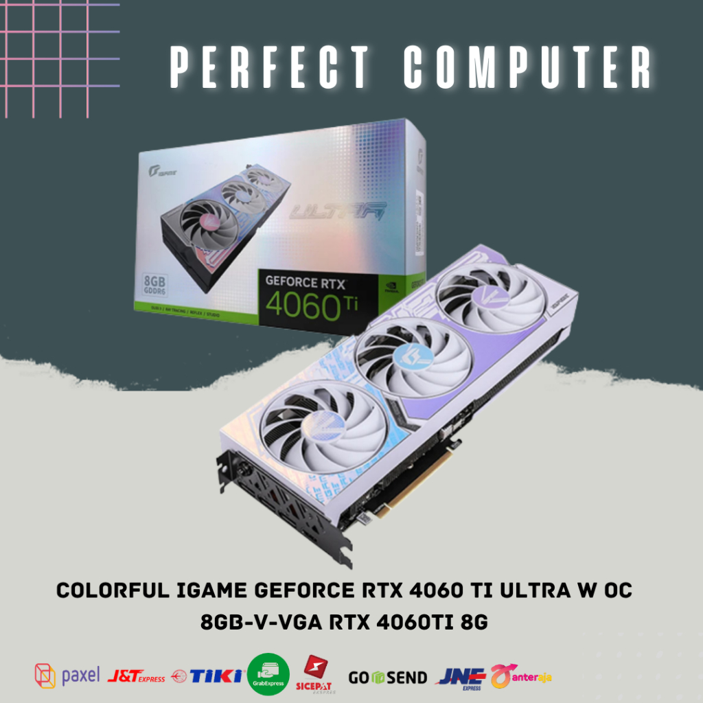 Jual Colorful iGame GeForce RTX 4060 Ti Ultra W OC 8GB-V-VGA RTX 4060TI 8G | Shopee Indonesia