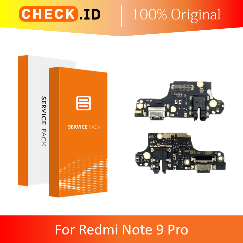 Jual [ CHECK.ID ] KONEKTOR CHARGER MIC SUBBOARD XIAOMI REDMI NOTE 9 PRO ...