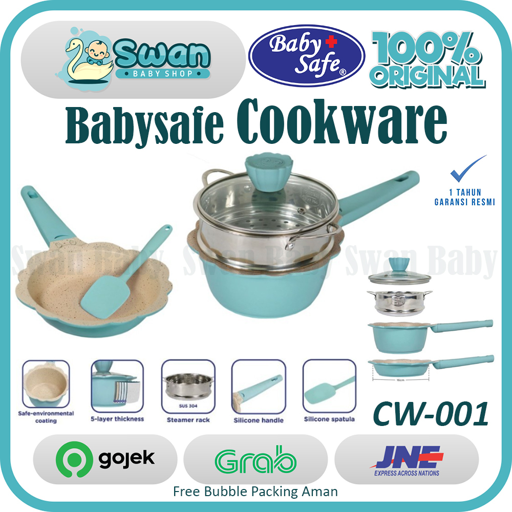 Jual Baby Safe Baby Cookware Set CW001 / Peralatan Panci Masak Anak ...