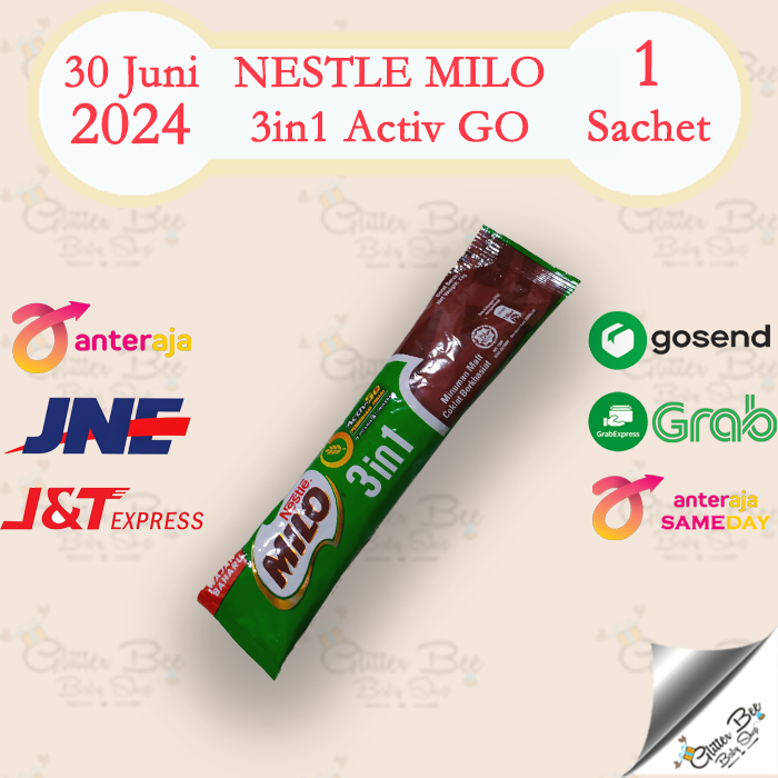 Jual Nestle Milo Activ-Go 3 In 1 Made In Malaysia isi sachet | Shopee ...