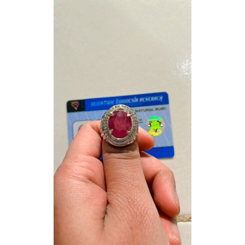 Jual Batu Cincin Ruby (Pink) | Shopee Indonesia