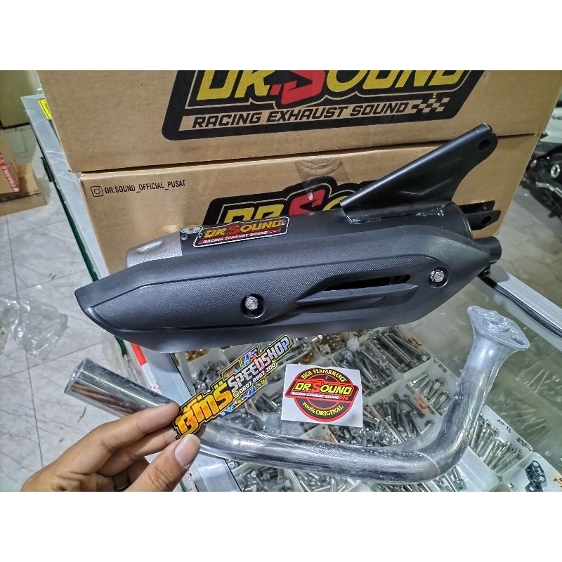 Jual KNALPOT DR SOUND GEN 1 DAN GEN 2 ORIGINAL BEAT FI/BEAT ESP, SCOPY ...