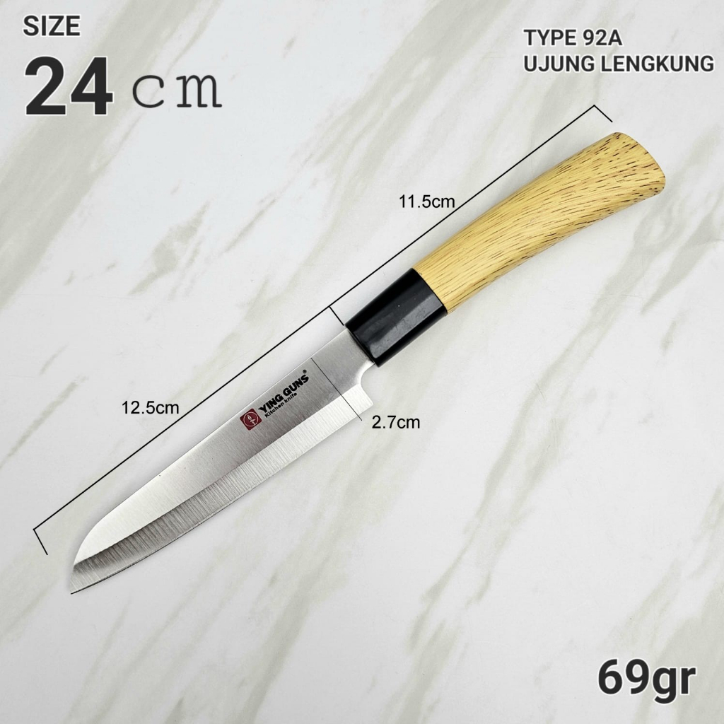 Jual Pisau Dapur Stainless-Chef Knife Ying Guns | Shopee Indonesia