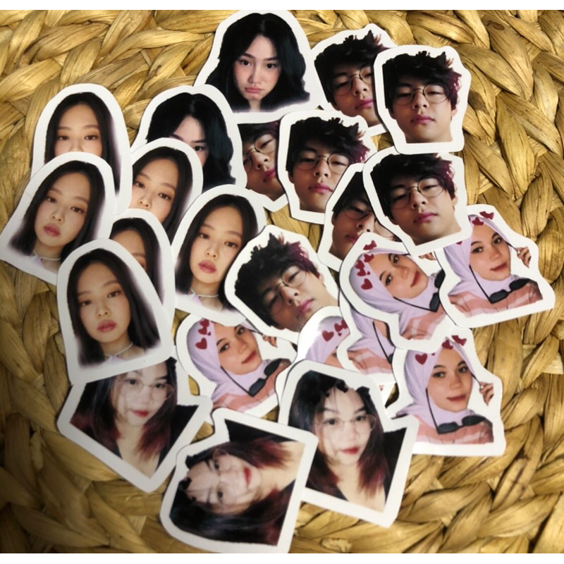 Jual STIKER CUSTOM MUKA MURAH / STIKER LUCU | Shopee Indonesia