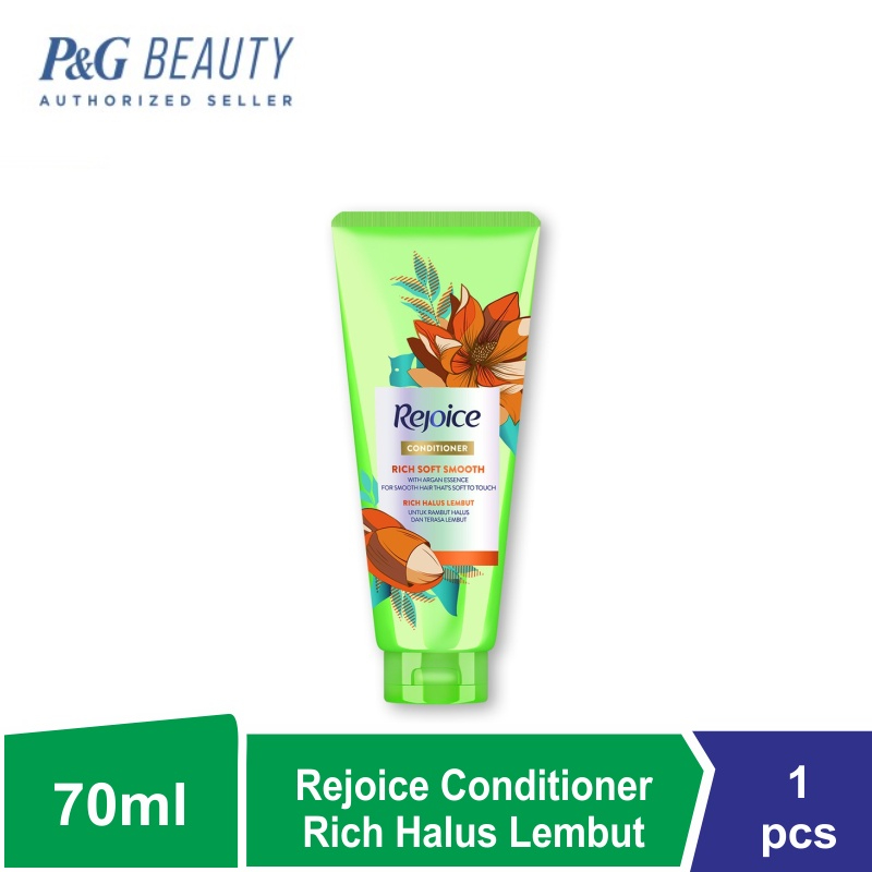 Jual Rejoice Conditioner Rich Soft Smooth 70mL | Shopee Indonesia