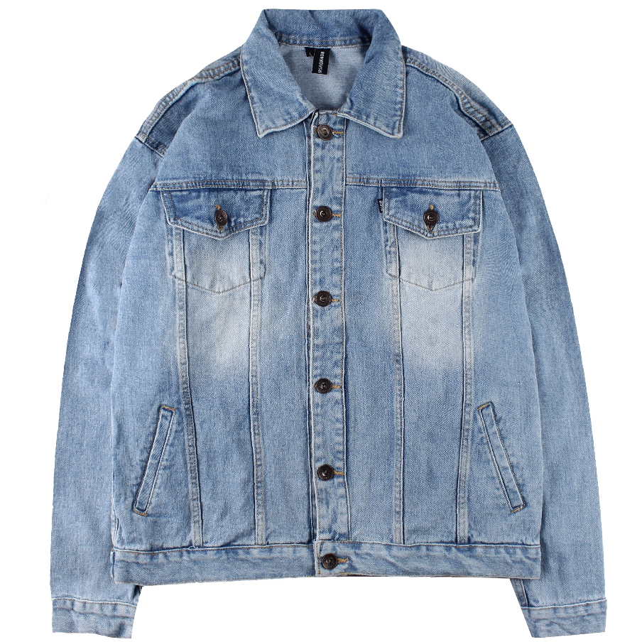 Jual Rown Dvsn Official Jacket Blue- Rown Division Jacket Denim ...