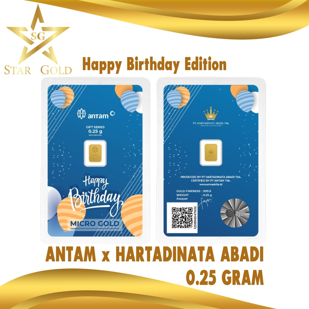 Jual Star Gold Logam Mulia Micro Gold Hartadinata Abadi Series 0.1 dan ...