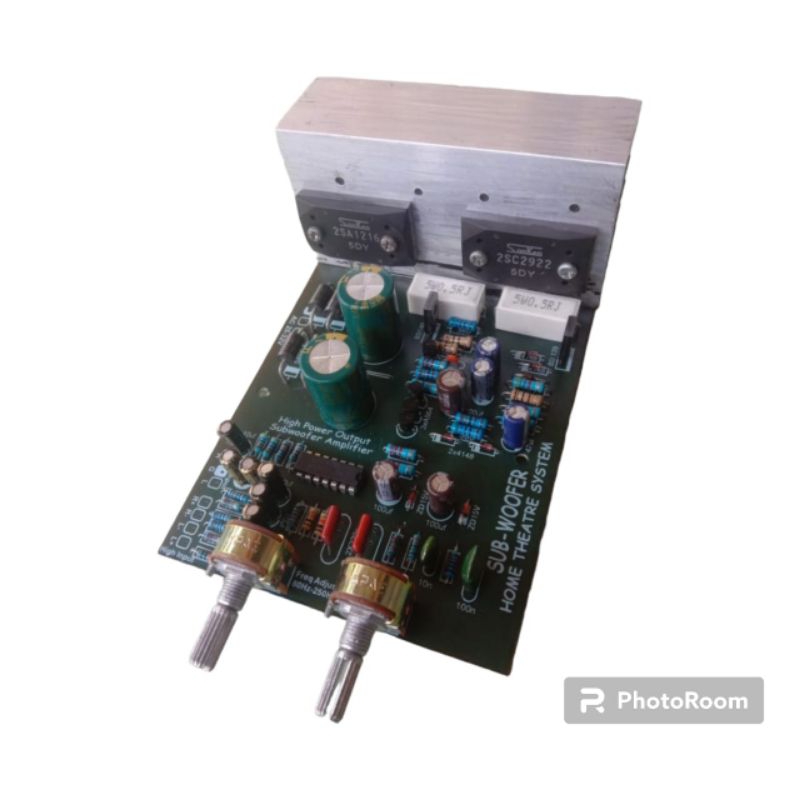 Jual Kit Driver ampli power spiker Aktif SUB WOOFER Home theatre system ...