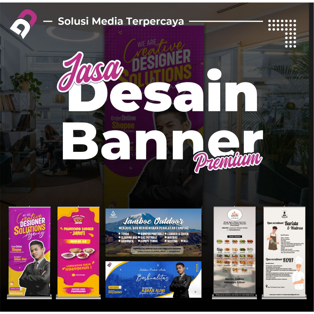 Jual JASA DESAIN BANNER UMKM/PERUSAHAAN MURAH, KILAT SEHARI JADI ...