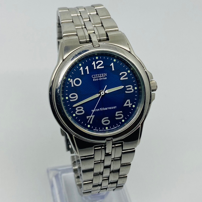 Jual Citizen E030-K16253 Breguet Index Blue Dial Eco-Drive | Shopee Indonesia