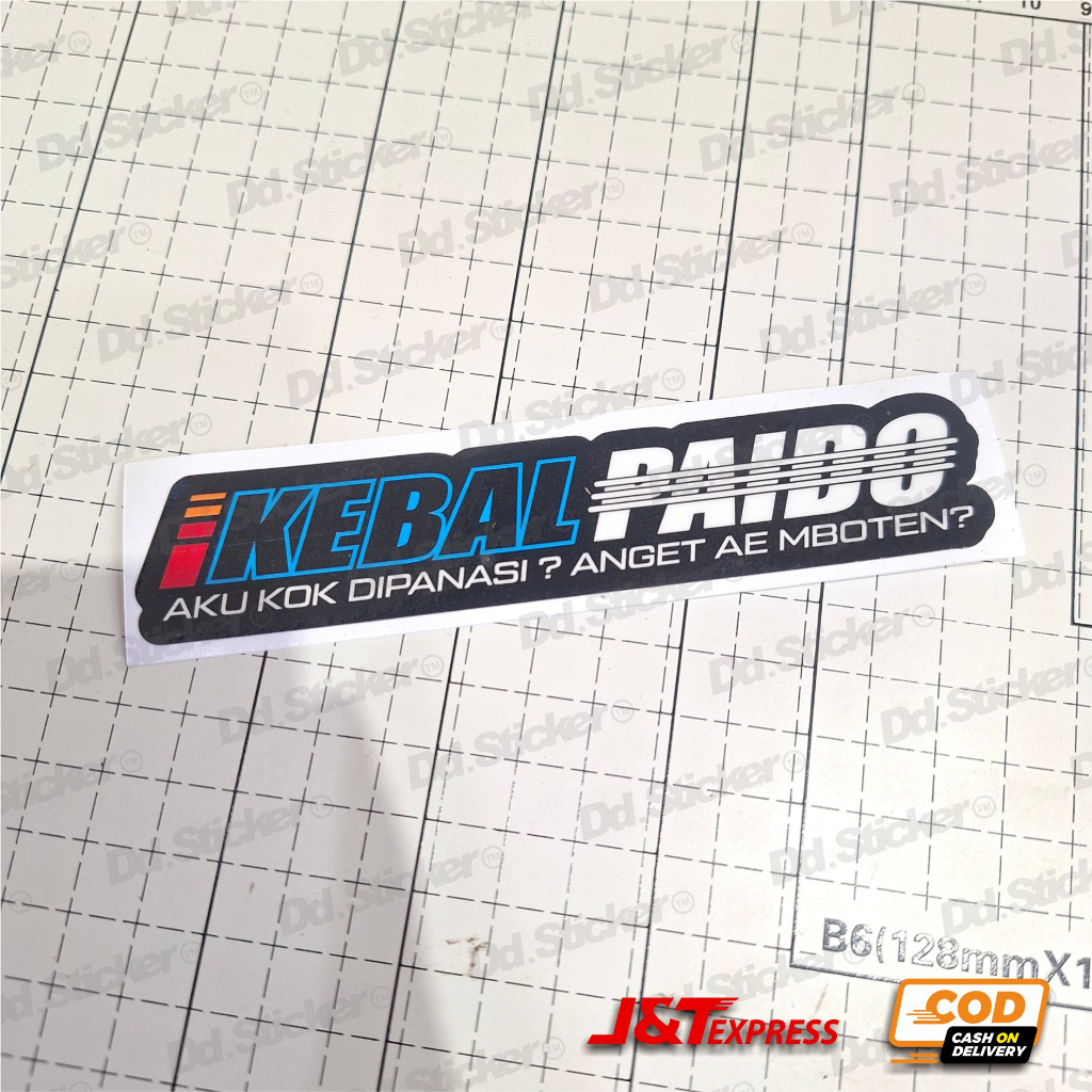 Jual Sticker kebal paido printing virall | Shopee Indonesia