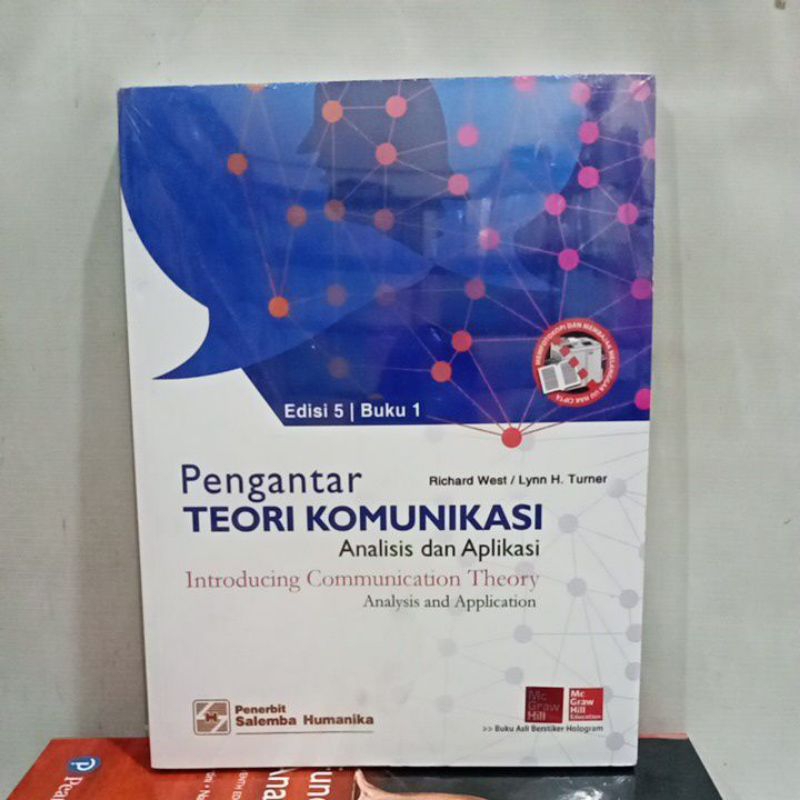 Jual buku original pengantar teori komunikasi analisis dan aplikasi Richard west edisi 5 buku 1 ...