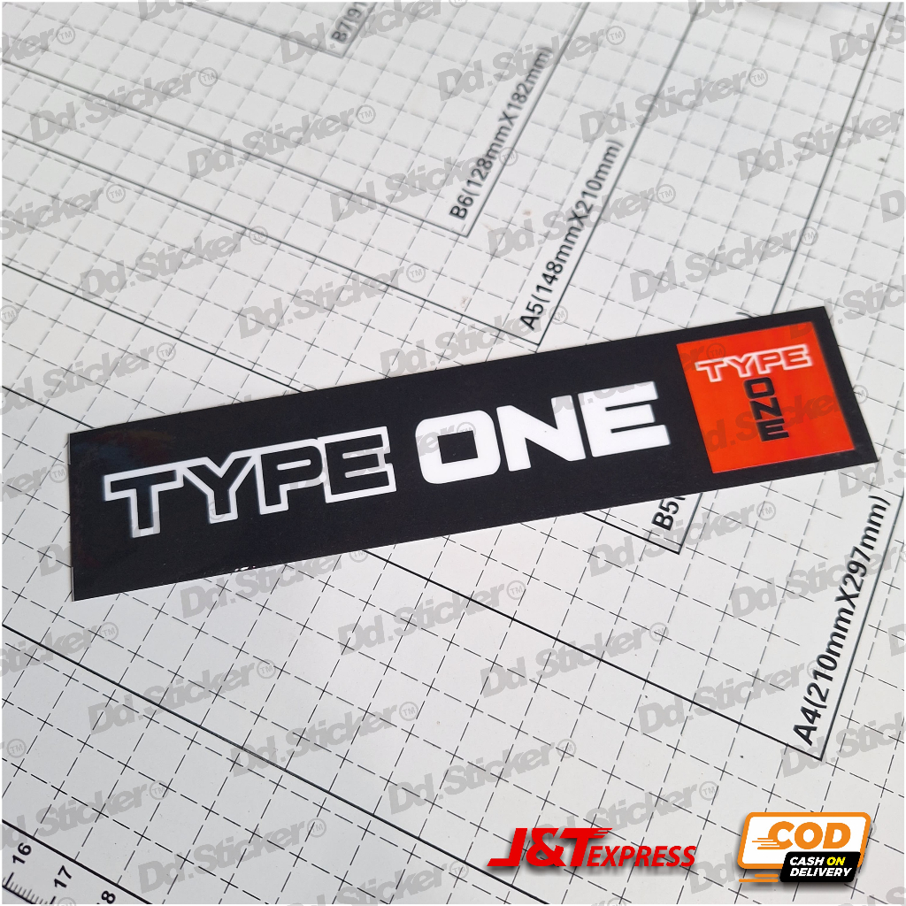 Jual stiker type one long JDM | Shopee Indonesia
