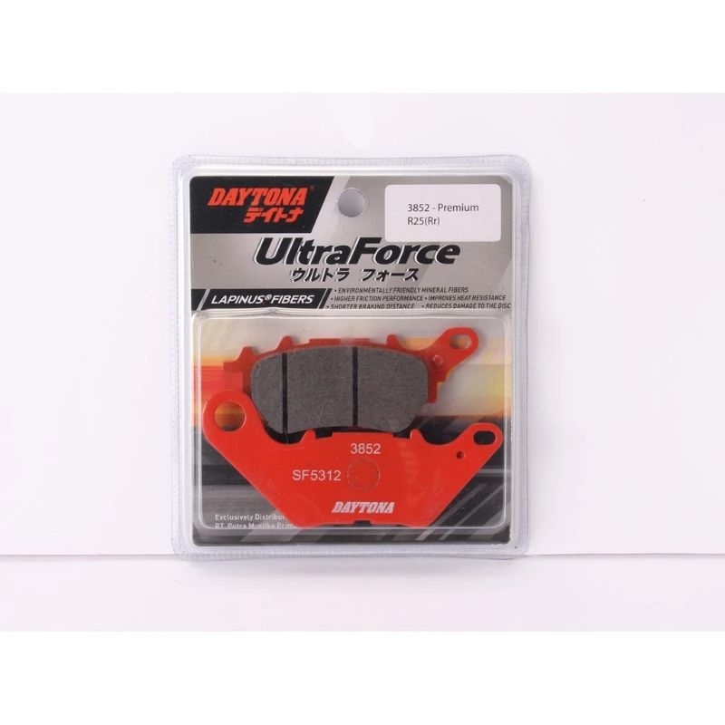 Jual Kampas rem Daytona Lapinus Fibers brake pad Belakang Yamaha XMAX ...