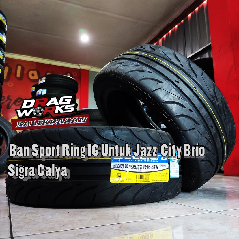 Jual Ban Mobil Racing Ring 16 ukuran 195 50 Accelera 651 Sport Harga ...