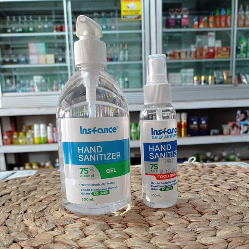Jual Instance Hand Sanitizer 100ml & 500ml | Shopee Indonesia