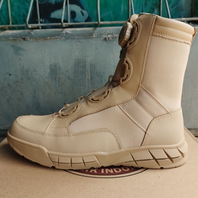 Jual Sepatu PDL Tactical Tali Putar PNS ASN Kemhan Satpol PP Original ...