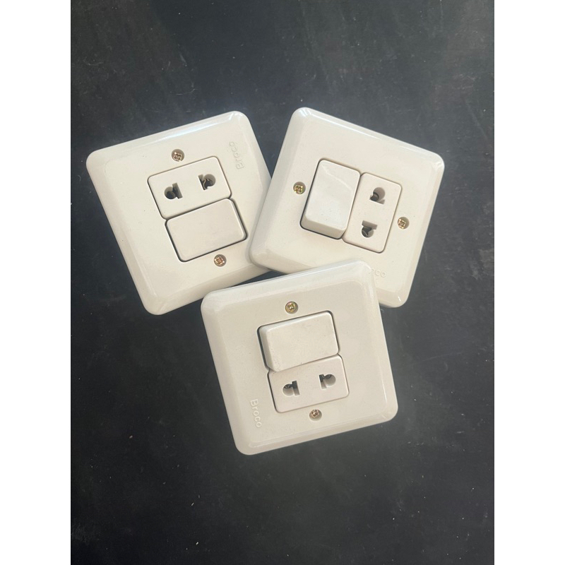 Jual Stopkontak Saklar Merk Broco | Shopee Indonesia