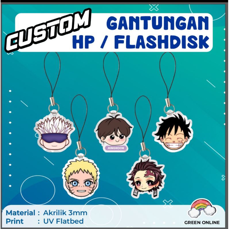 Jual TALI HP CUSTOM | TALI FLASH DISK CUSTOM | TALI GANTUNGAN HP ...