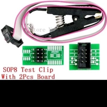 Jual Tes clip eeprom soic 8/sop 8 programer testing clip soic 8 jepitan ...