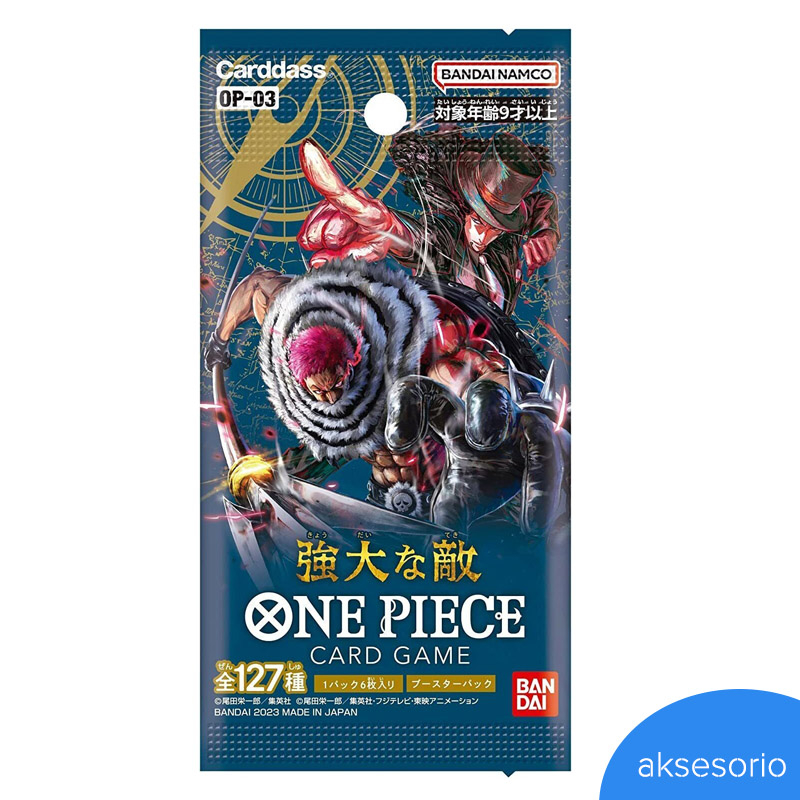 Jual [PROMO] One Piece Card Game Booster Pack - OP03 Mighty Enemies ...