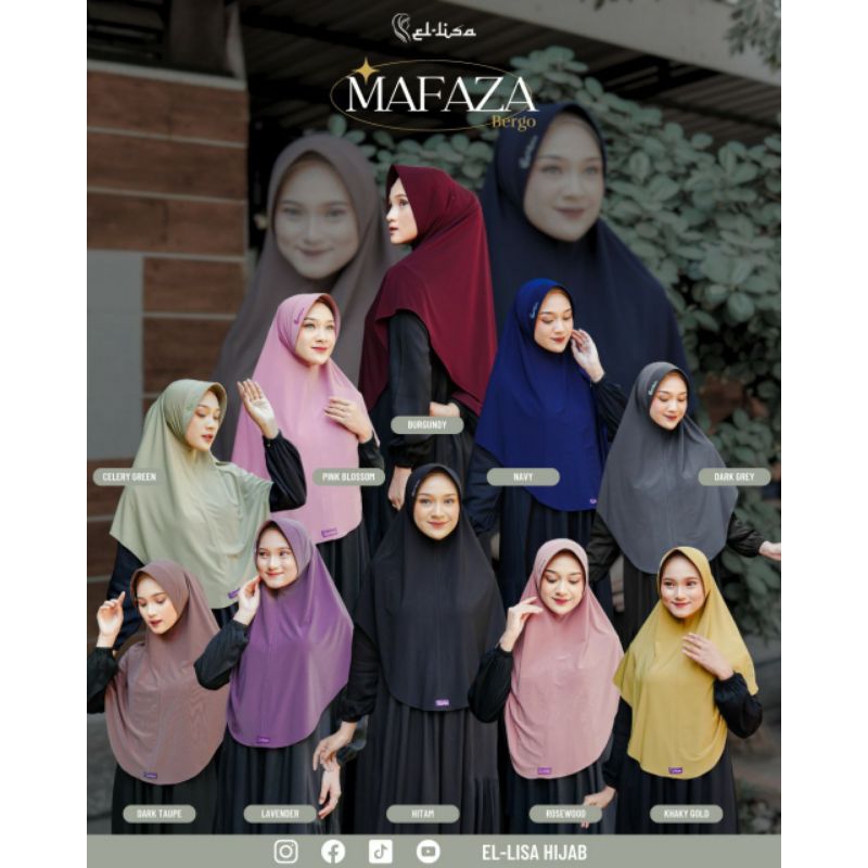 Jual BERGO MAFAZA ️ EL LISA HIJAB | Shopee Indonesia