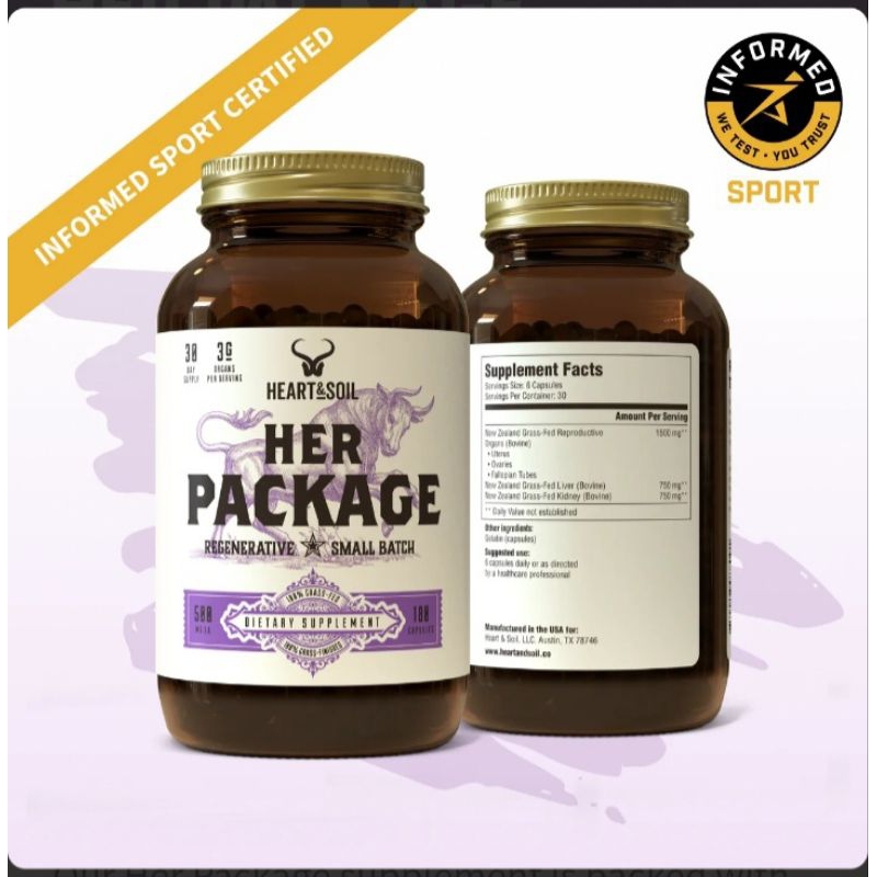 Jual heart&soil heart and soil Her Package ENHANCE YOUR FEMALE HEALTH support hormonal balance ...