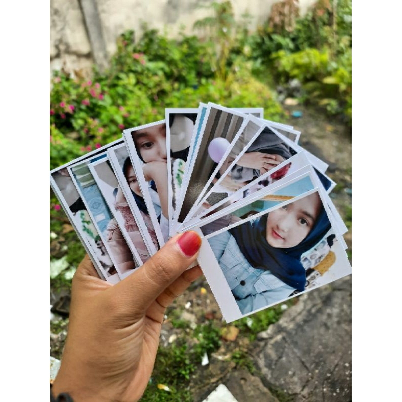 Jual cetak foto uk. 2R /foto polaroid 2R/foto polaroid polos/foto ...