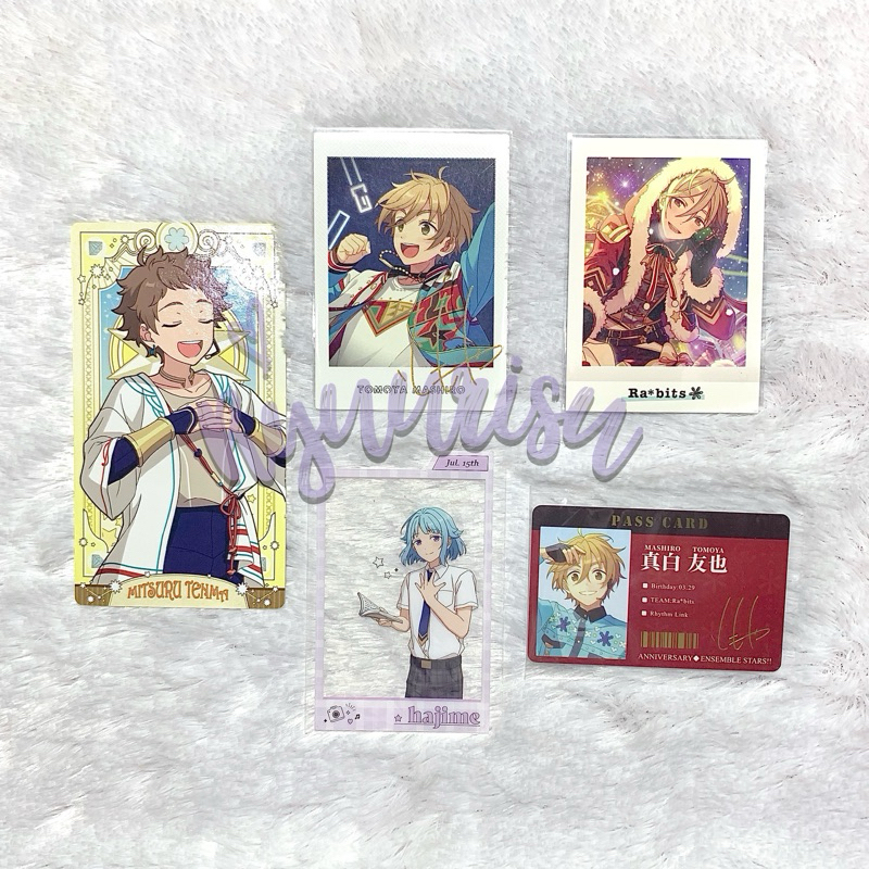 Jual Ensemble Stars Ra*bits Mitsuru Tenma Tomoya Mashiro Hajime Shino ...