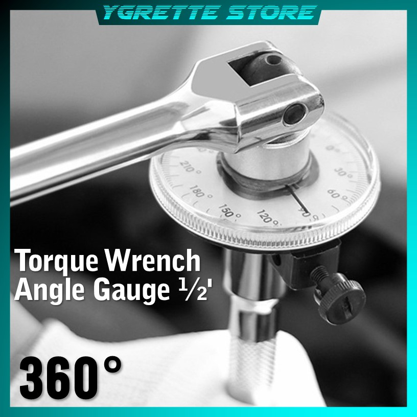 Jual YGRETTE - Mayitr Kunci Pas Torque Wrench 1/2 Angle Gauge Hand Wrench TORSI | Shopee Indonesia