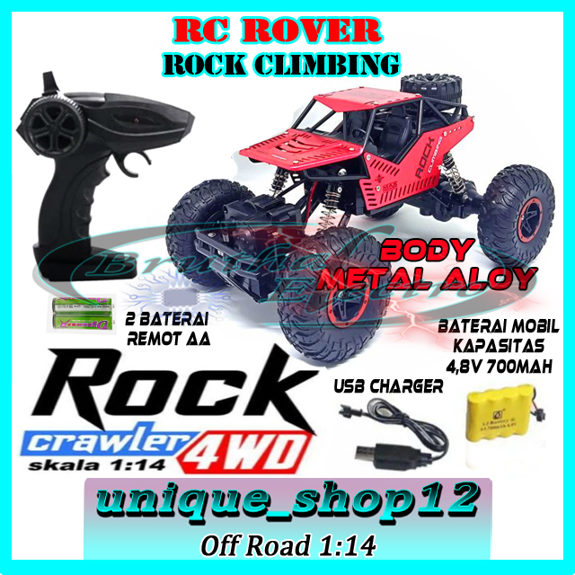 Jual Mobil Remote Control Off Road Car Mainan 2.4GHz Mobil Rc Climbing ...